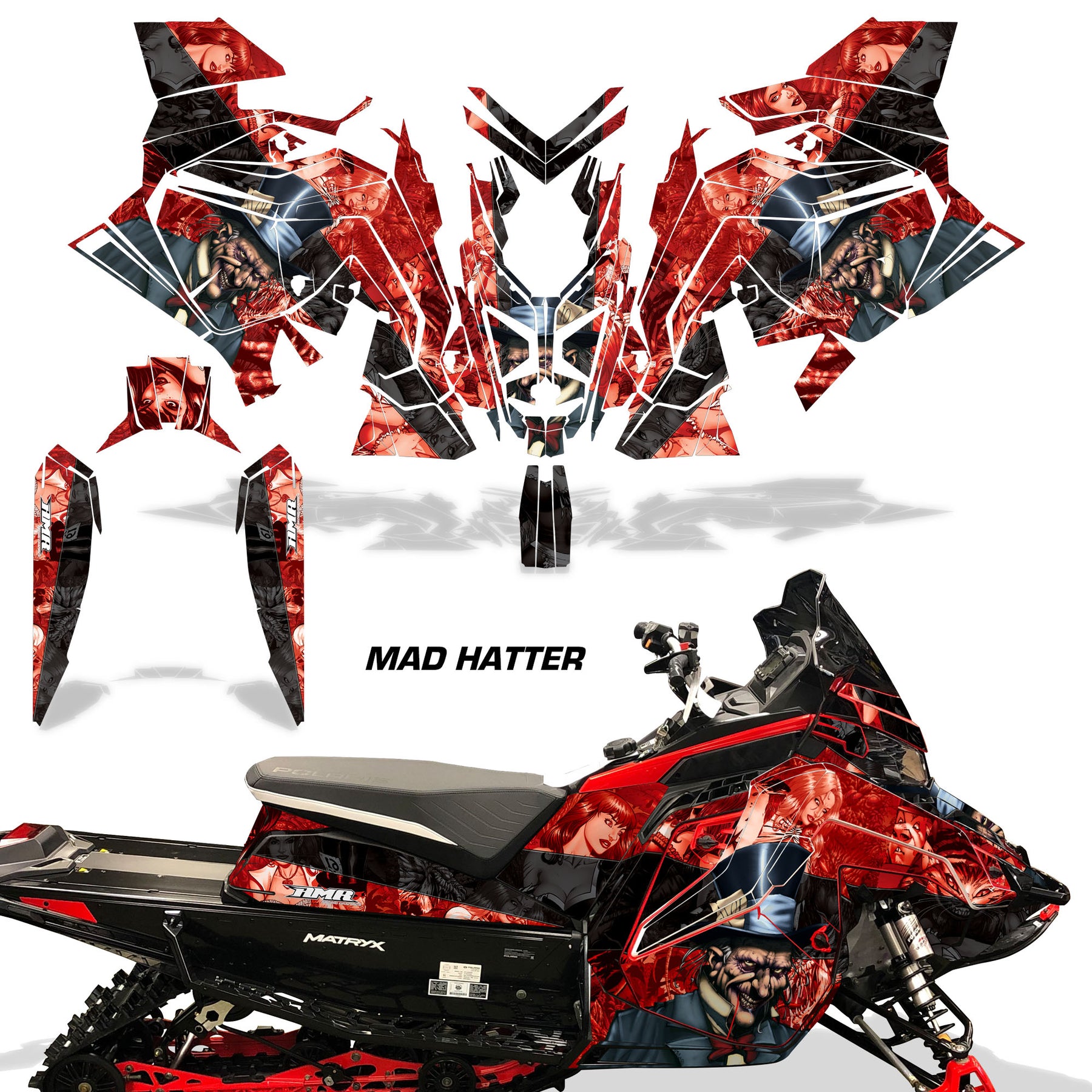 Snowmobile Graphic Kits – AMR Racing