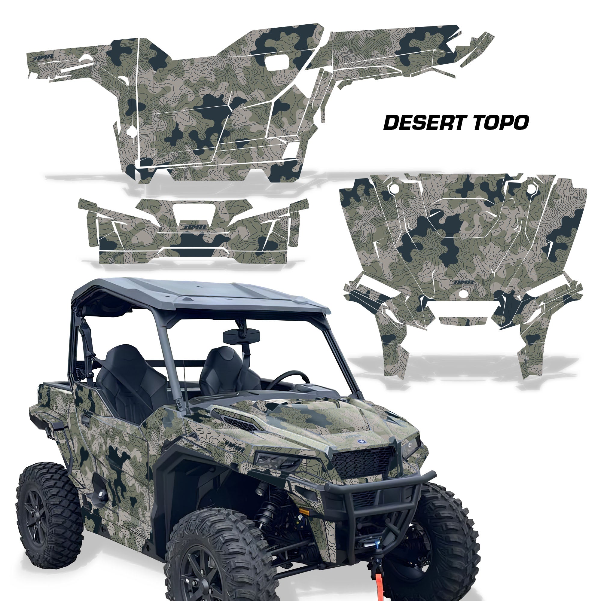 Polaris 2 Door General Graphics Kit!! Over 45 Designs to Choose from ...
