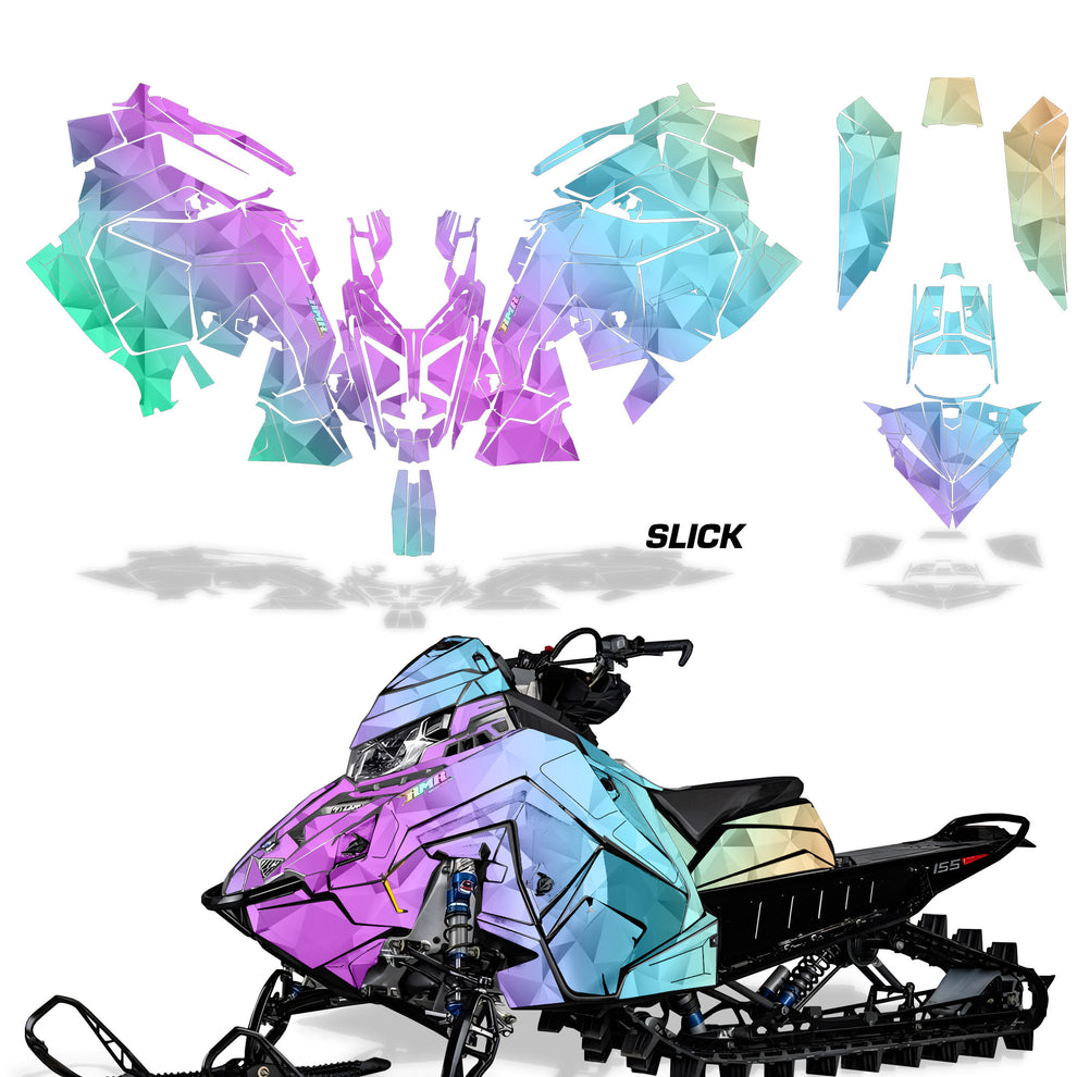 Polaris 2015-2020 Axys SnowMobile Sled Graphic decal sticker Kit – AMR ...