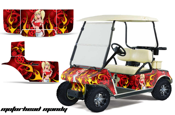 Custom Club Car Golf Cart Graphics. Wrap kits in over 40 designs ...